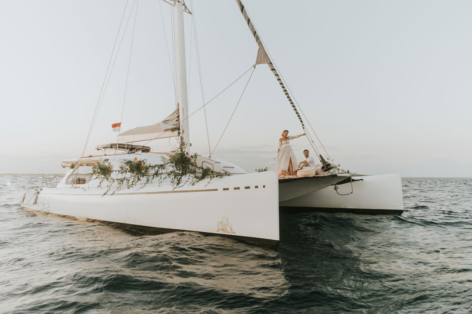 Gia & Stef Wedding at Waka Sailing Bali - Sweet Summer Bali